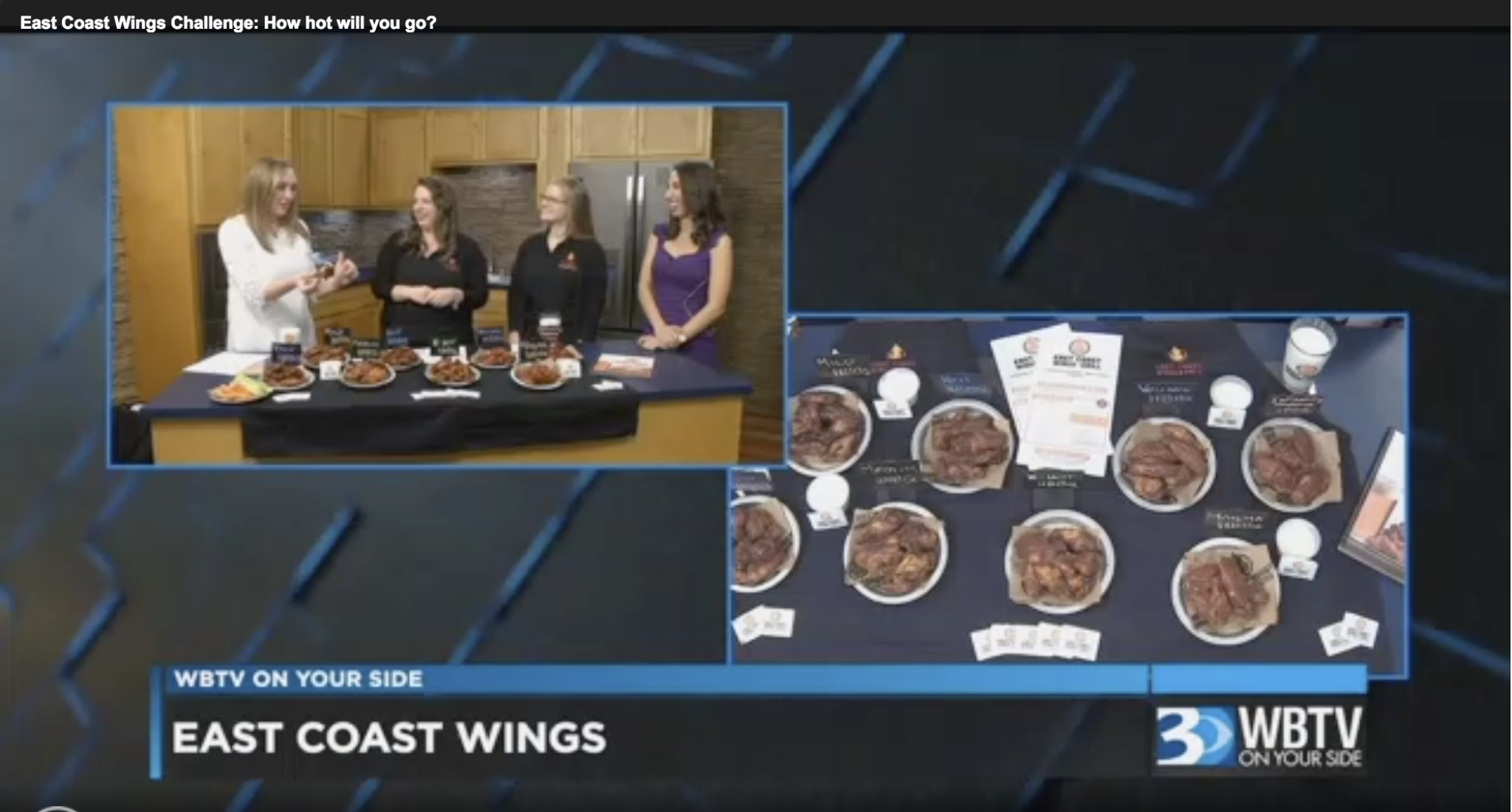 WBTV: How Spicy Could You Go? - East Coast Wings + Grill